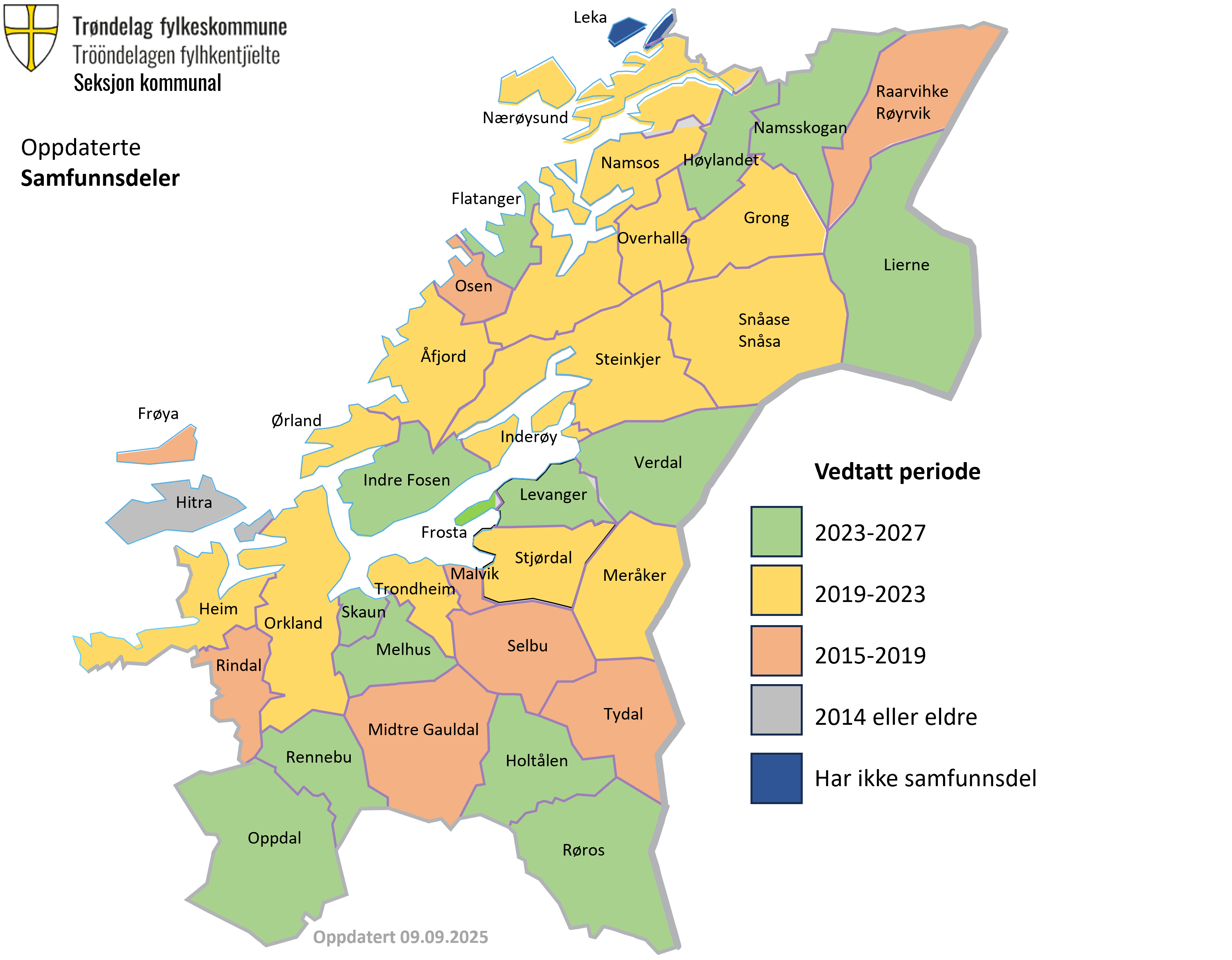 Kommuneplan - Trøndelag fylkeskommune